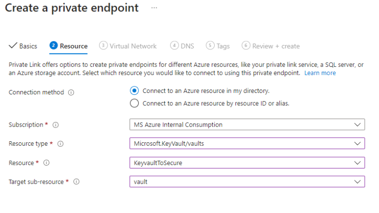 How to pull an Azure Keyvault Secret to an App Service using a Private Endpoint – Icefire's Notebook