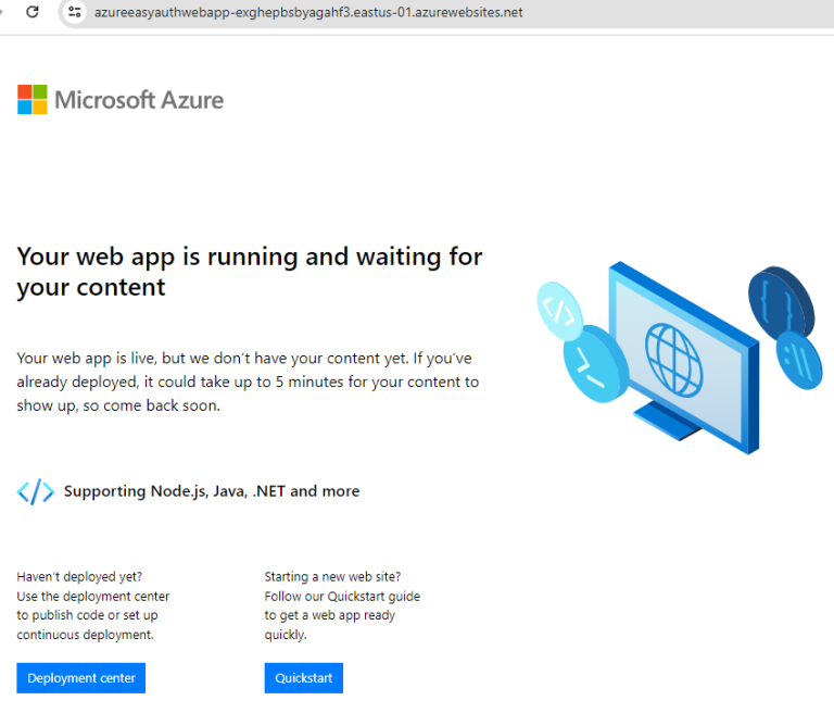 How To Setup Authentication Easy Auth Using Entra In Azure App Services Icefires Notebook
