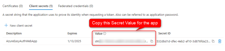 How To Setup Authentication Easy Auth Using Entra In Azure App Services Icefires Notebook