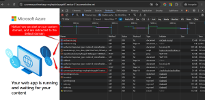 (Part 2) How to Setup Authentication (Easy Auth) with a Custom Domain ONLY on the Front End ...