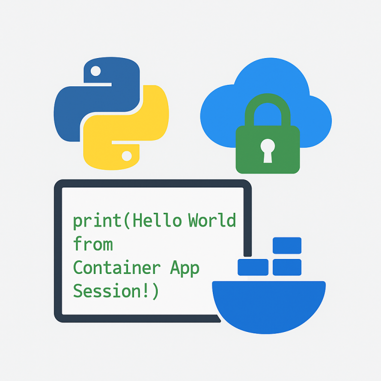 Using Python and Managed Identity to Authenticate and Run Code in Azure Container Apps Session ...